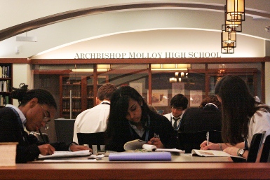 Archbishop Molloy gets 21st Century library – QNS