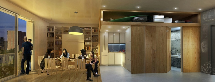 City reveals winning design for micro apartment – QNS.com