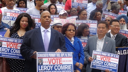 Leroy Comrie announces borough president bid – QNS