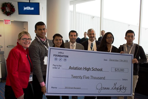 Newly formed JetBlue Foundation gives $25K grants to two Queens schools ...
