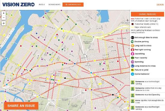 Interactive Vision Zero map asks for traffic safety input – QNS