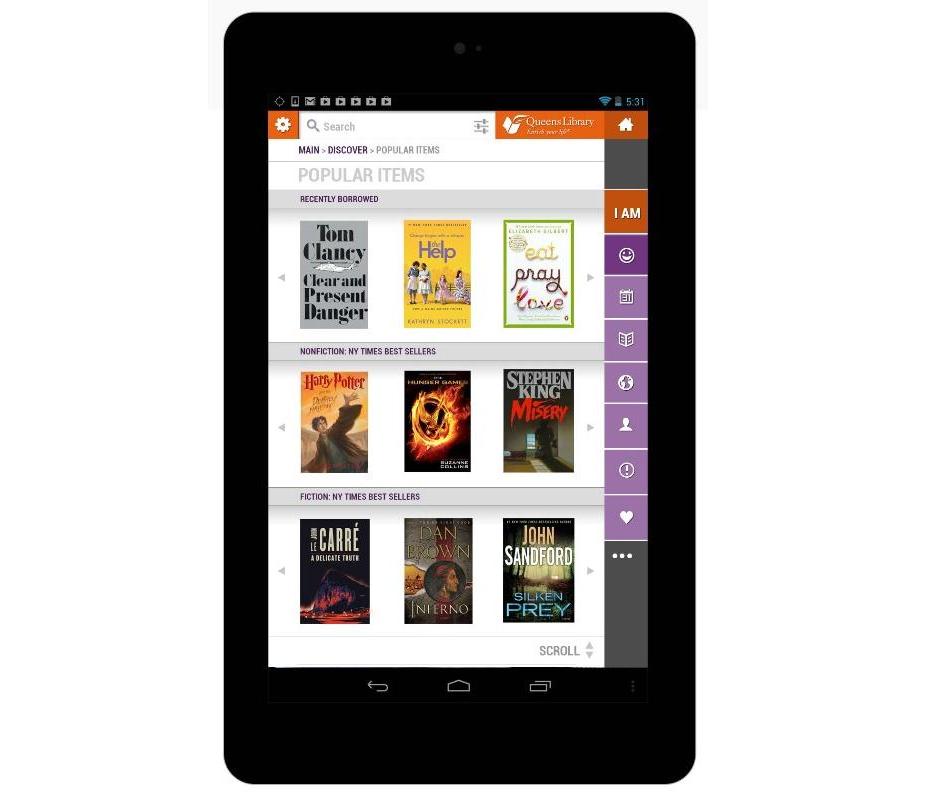Queens Library in Flushing starts lending Google Nexus tablets – QNS.com