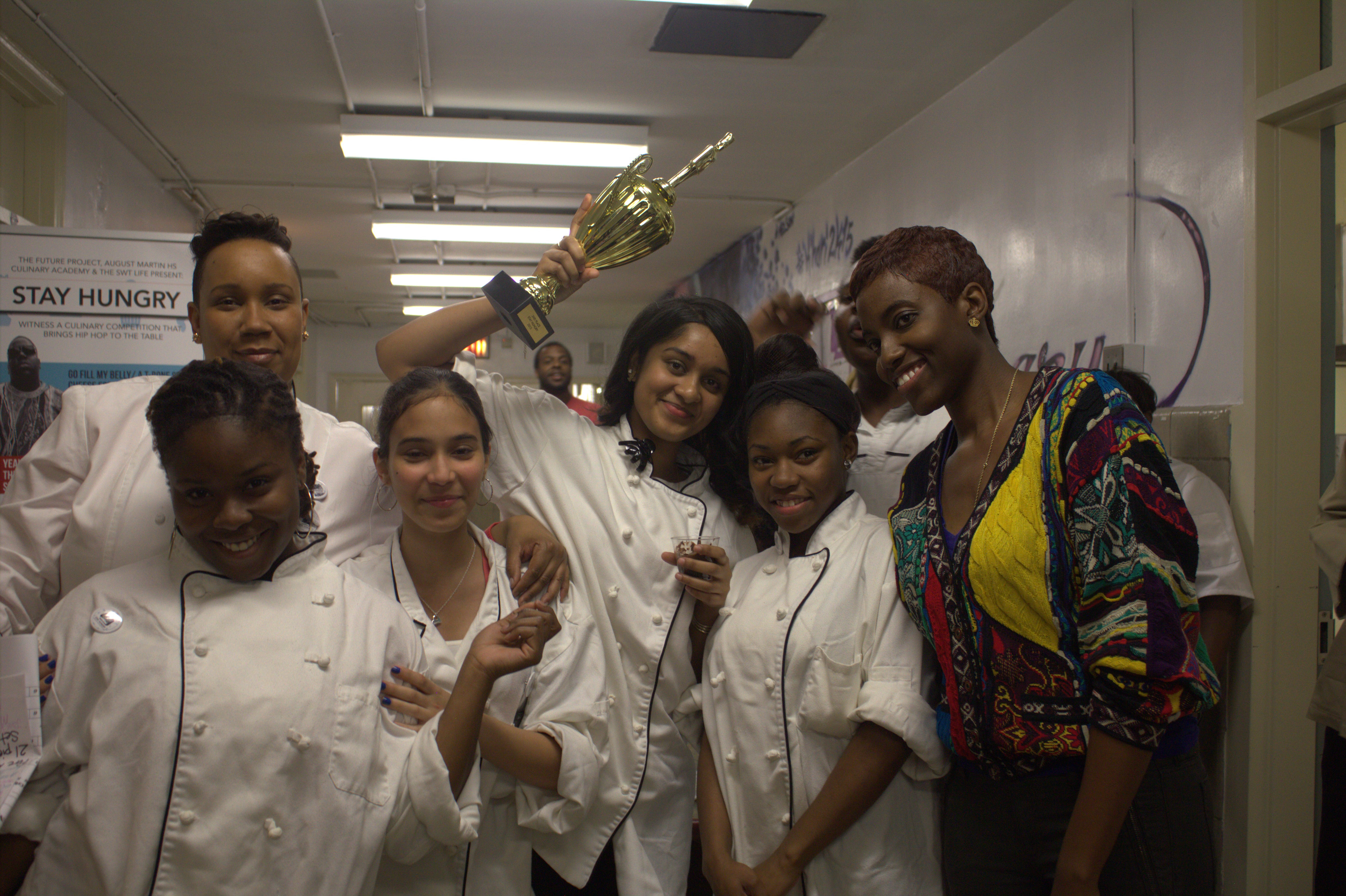 August Martin HS in Jamaica hosts hip-hop culinary competition – QNS