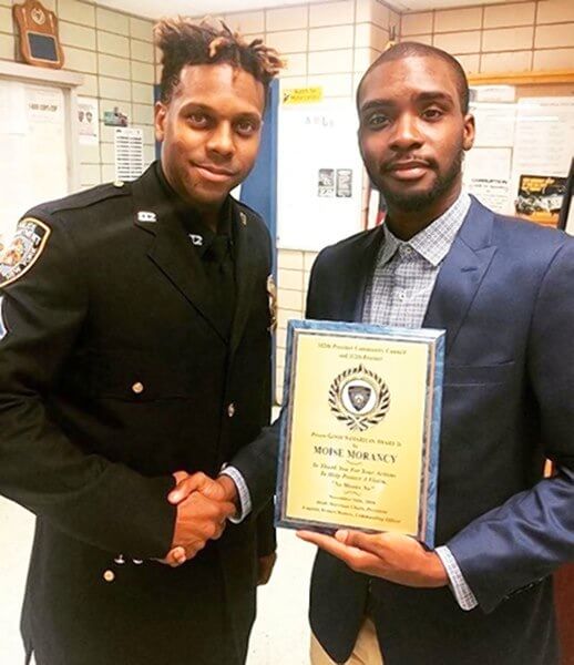 112th precinct honors bus hero – QNS