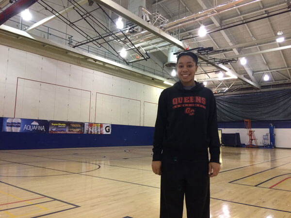 High-scoring Knight: Rowland makes history at Queens College – QNS