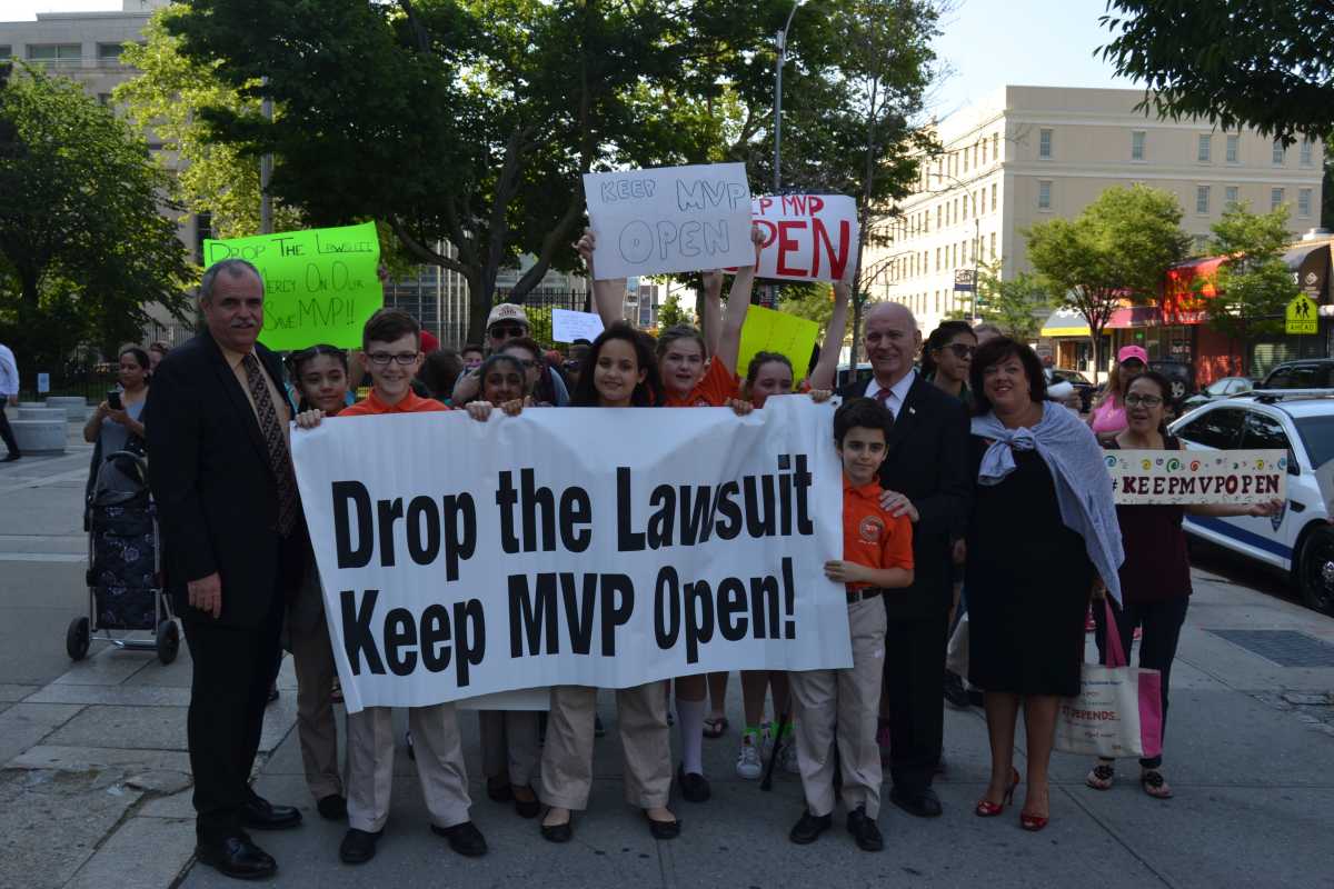 Students & parents of endangered Middle Village charter school rally as ...
