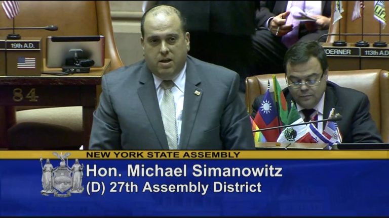 Queens Assemblyman Mike Simanowitz dead from illness at the age of 45 ...
