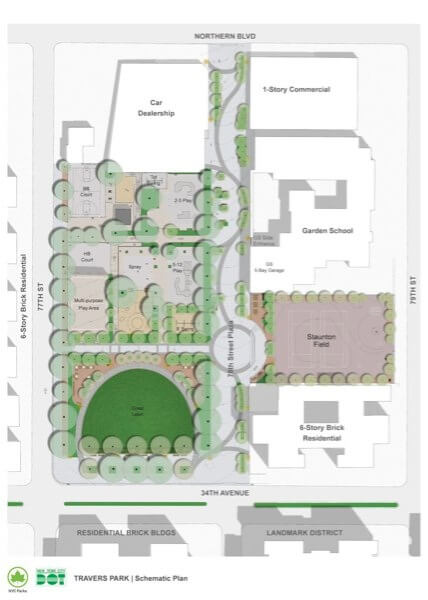 Officials hold ground-breaking ceremony for Travers Park reconstruction ...