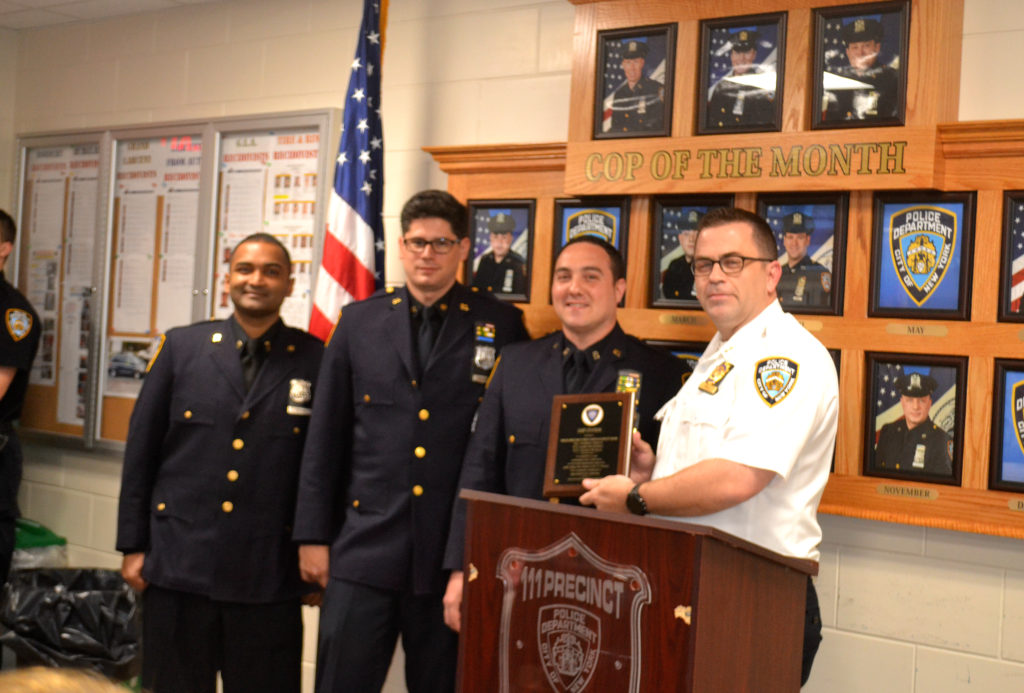 Bayside-based 111th Precinct honors Brooklyn cops for part in massive ...
