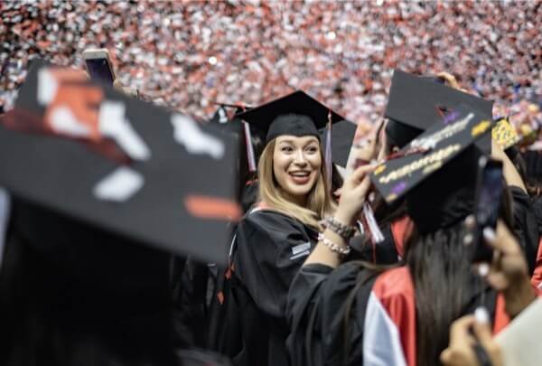 LaGuardia Community College graduates cross the stage at Barclays ...