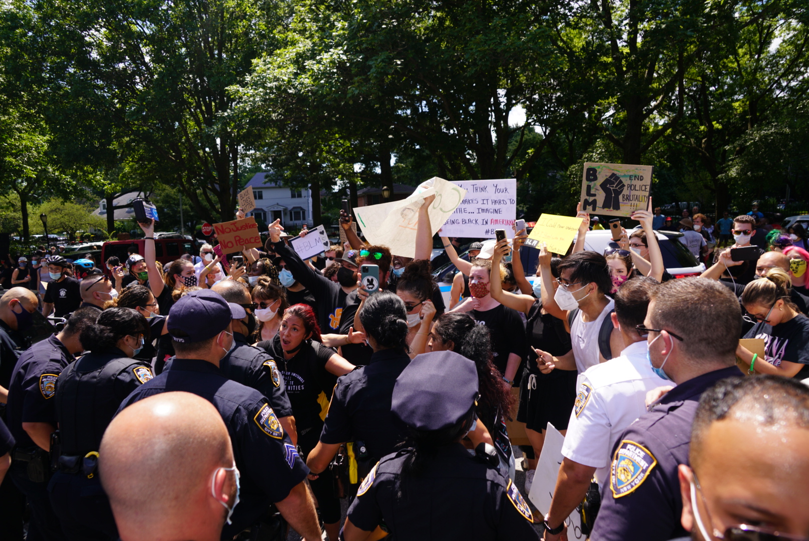 2020 Year in Review: What protests against police brutality looked like ...