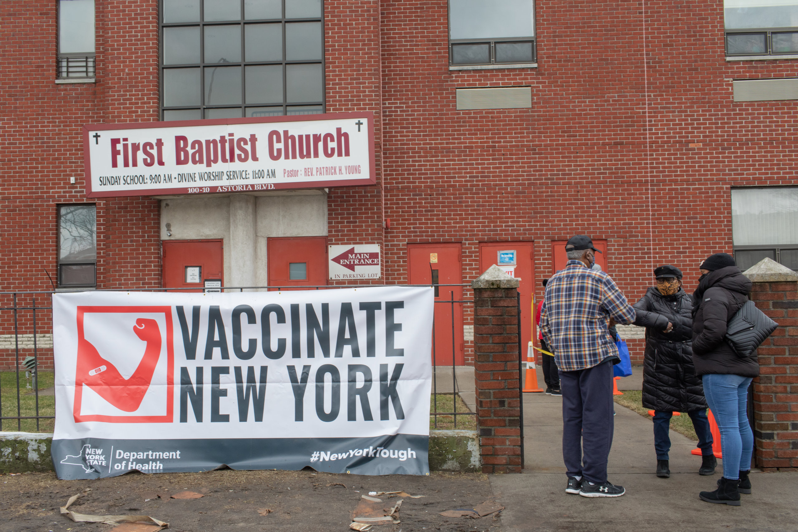 Corona church becomes pop-up vaccine site with help from Queens ...