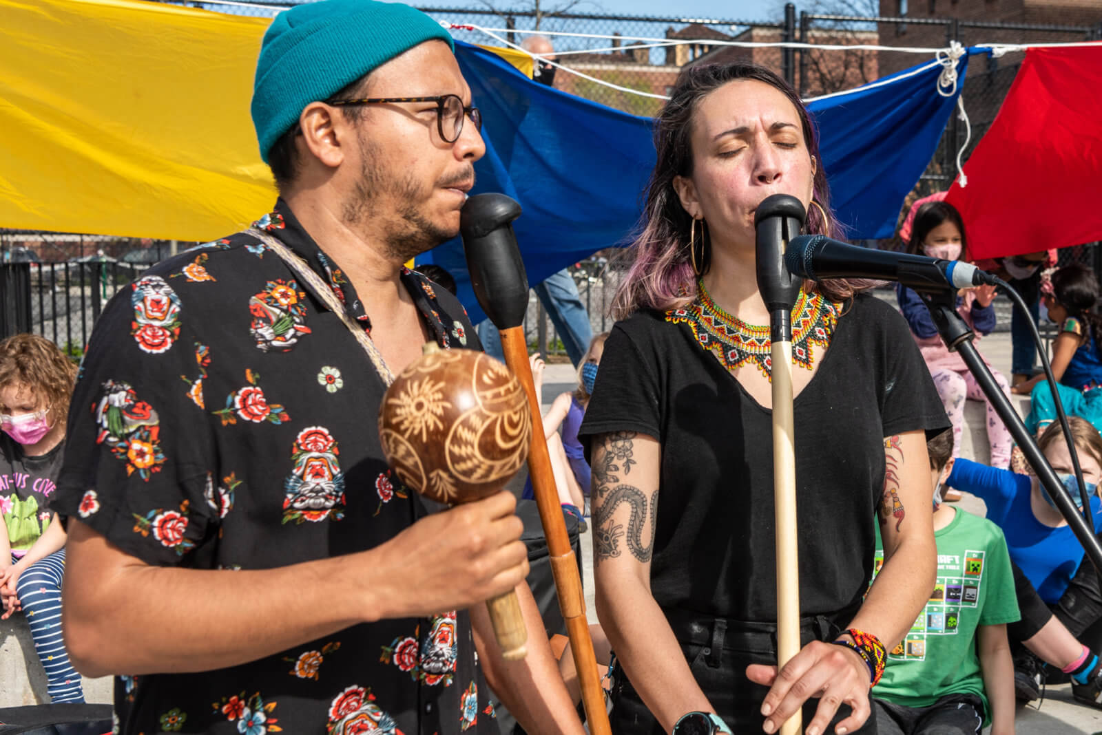 Local artists host uplifting fundraiser for families displaced by ...