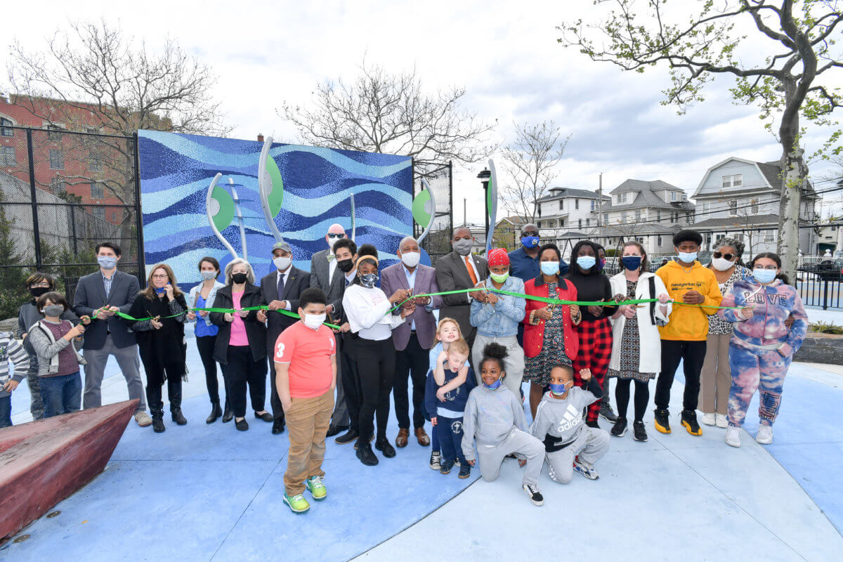 Rockaway playground opens after $8 million extreme makeover by NYC ...