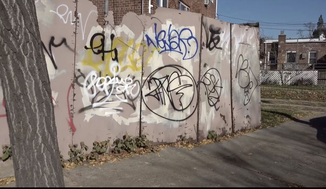 Chain link fences now required after two years of stalled construction ...