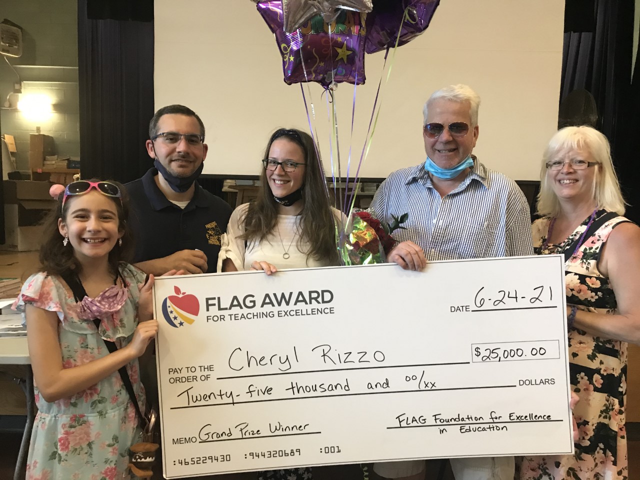 Howard Beach teacher wins $25k grand prize in this year’s FLAG Award ...