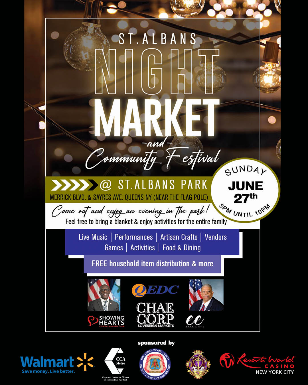 First-ever St. Albans Night Market set for Sunday evening – QNS.com