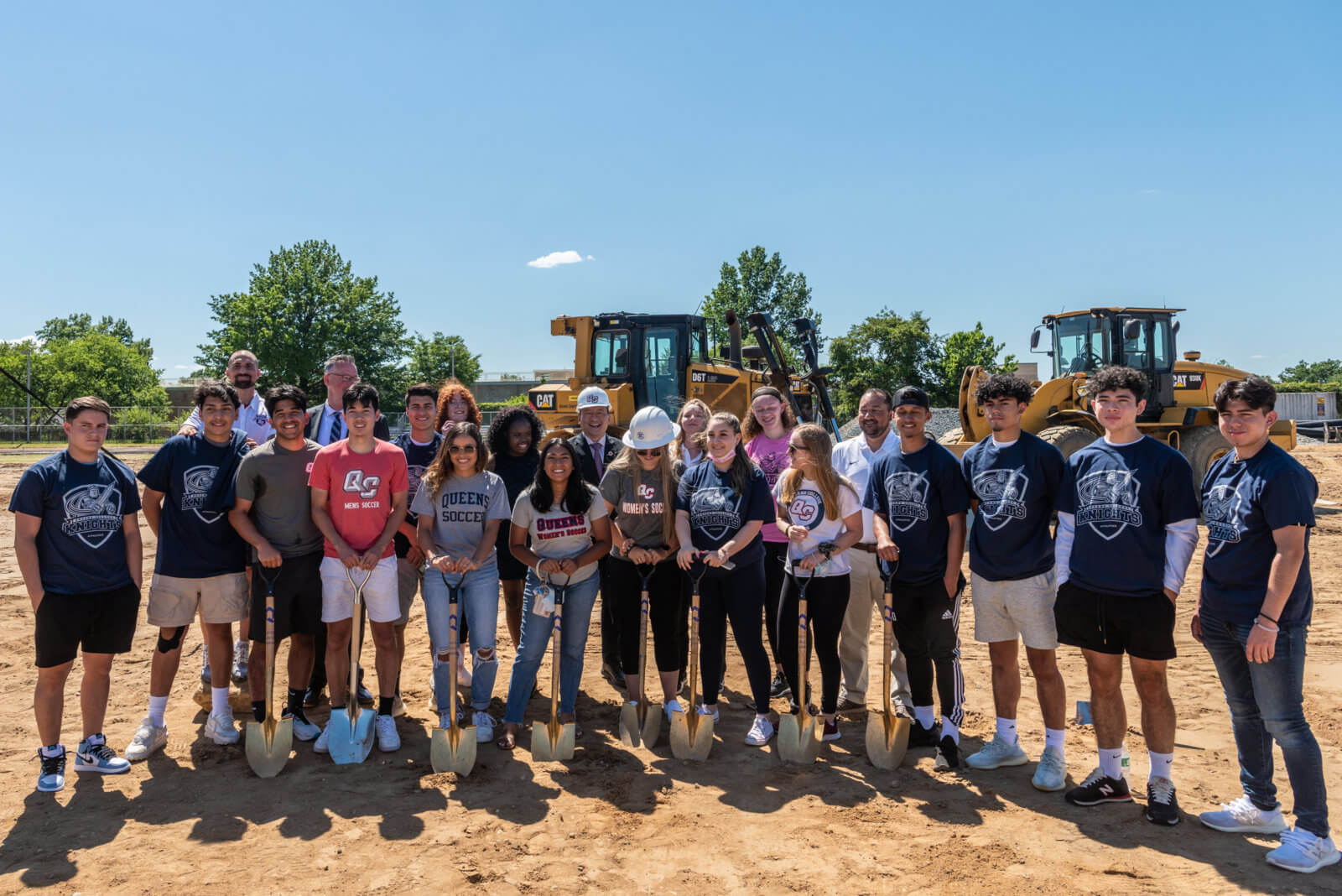 Queens College breaks ground on $9.3M soccer field renovation project ...