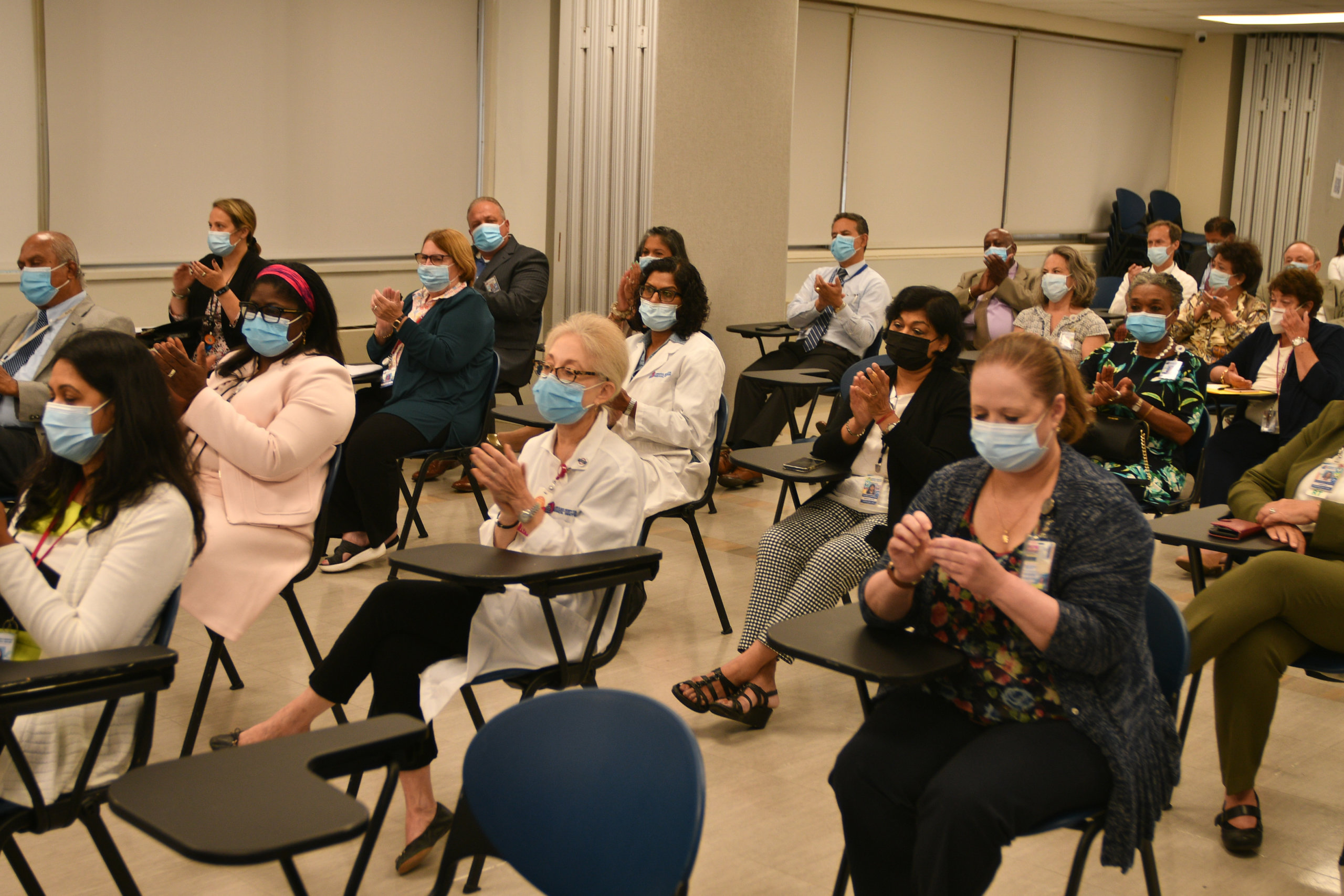 Jamaica Hospital ranked among top 5% in nation, celebrates with first ...