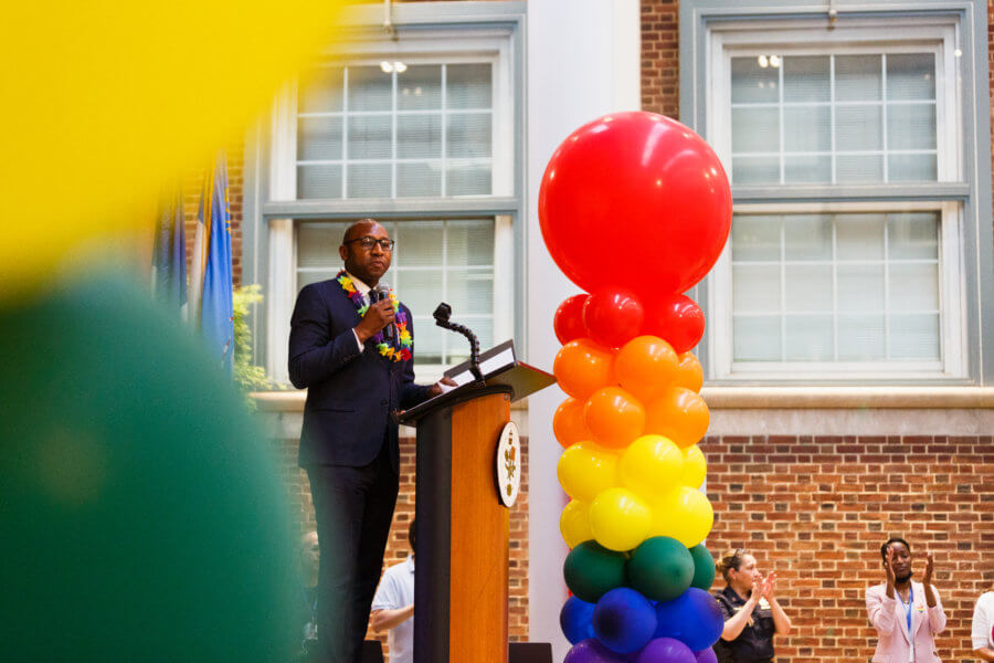 QBP Richards holds Pride Month celebration at Borough Hall – QNS.com