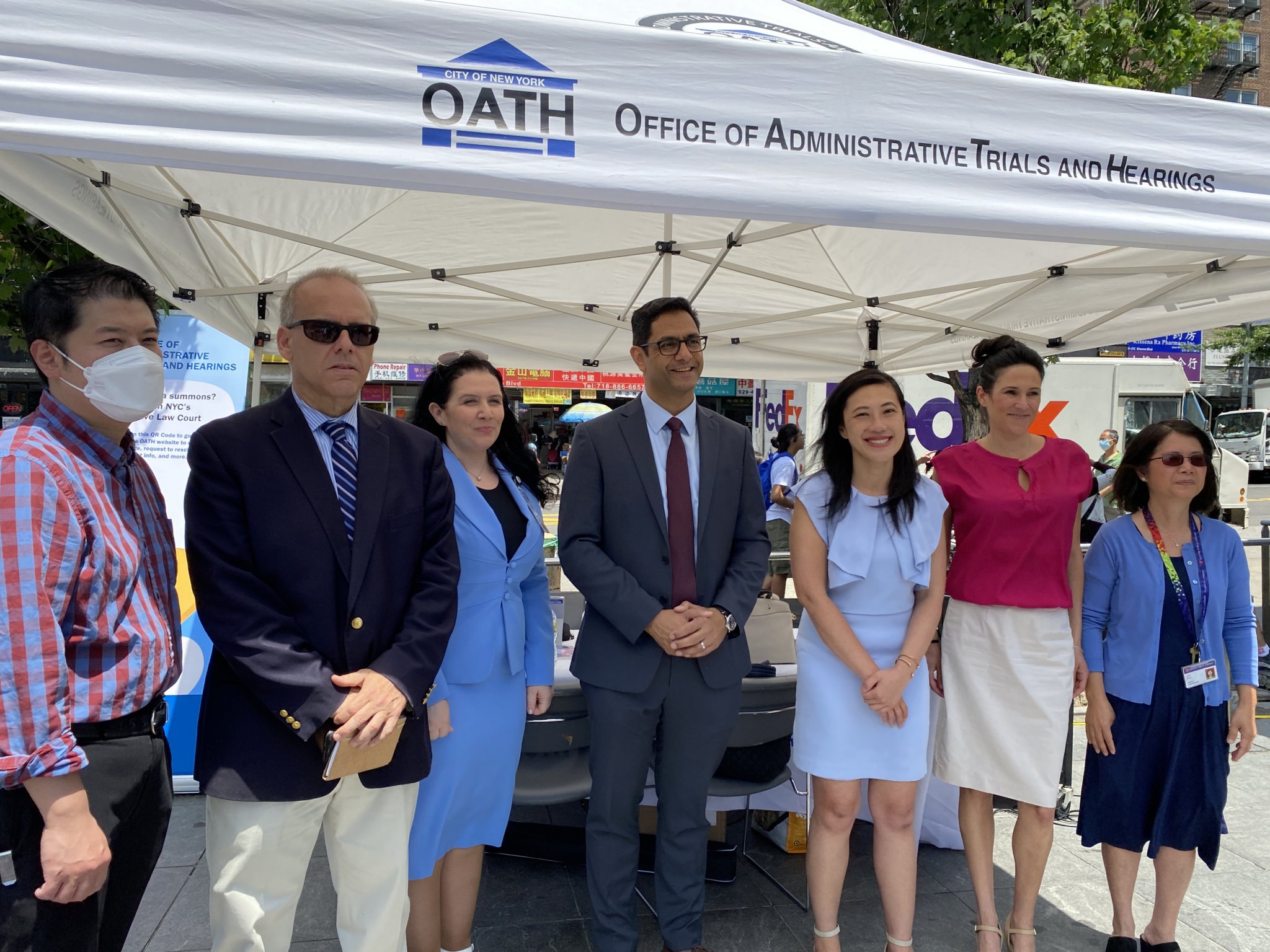 Queens councilwoman, OATH commissioner talk summonses with Flushing ...