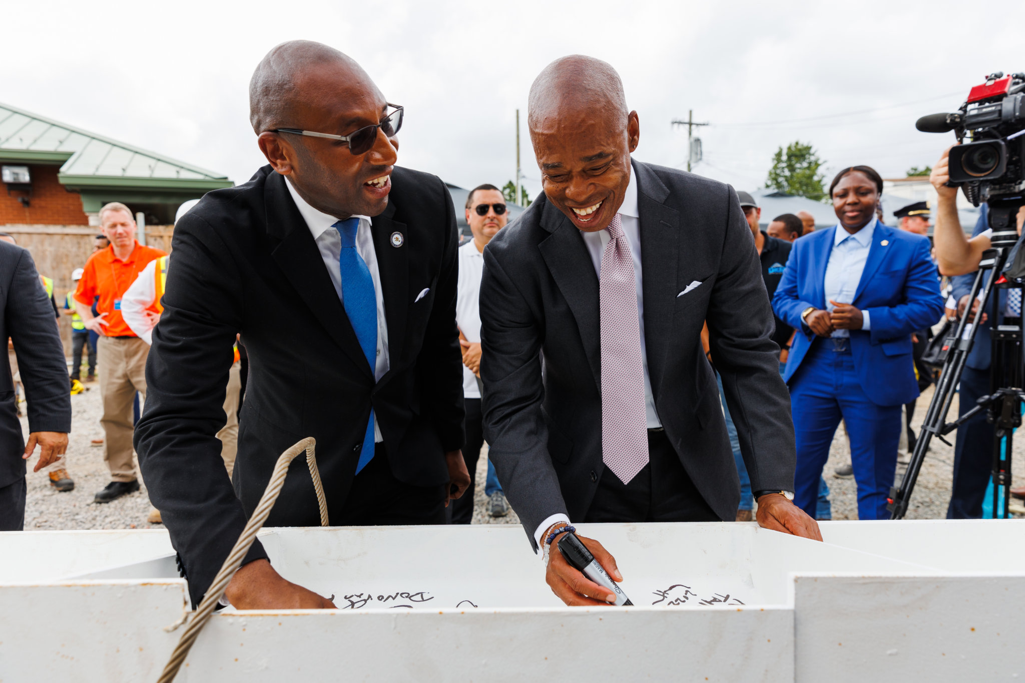 One step closer: Southeast Queens leaders celebrate ‘topping-off’ of ...
