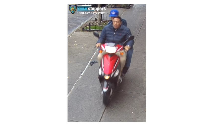 Two Scooter Riding Chain Snatchers Caught On Video Attacking 12 Year