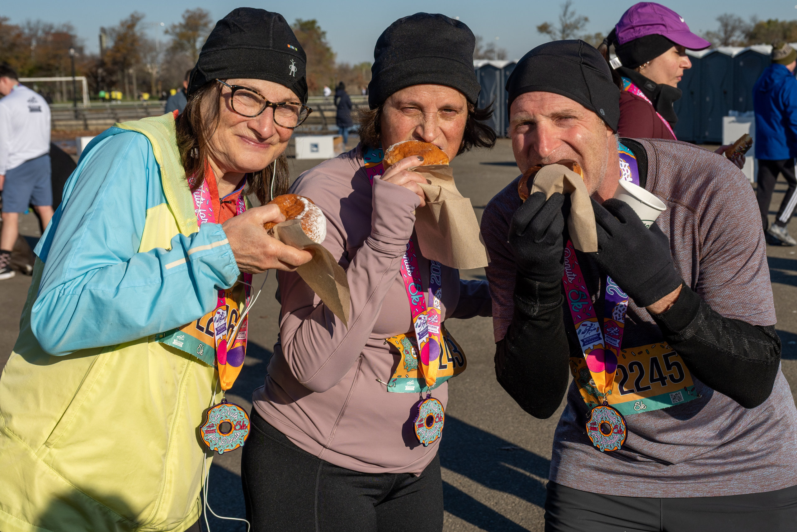 Half marathon and 5K runners ‘go nuts for donuts’ in Flushing Meadows ...