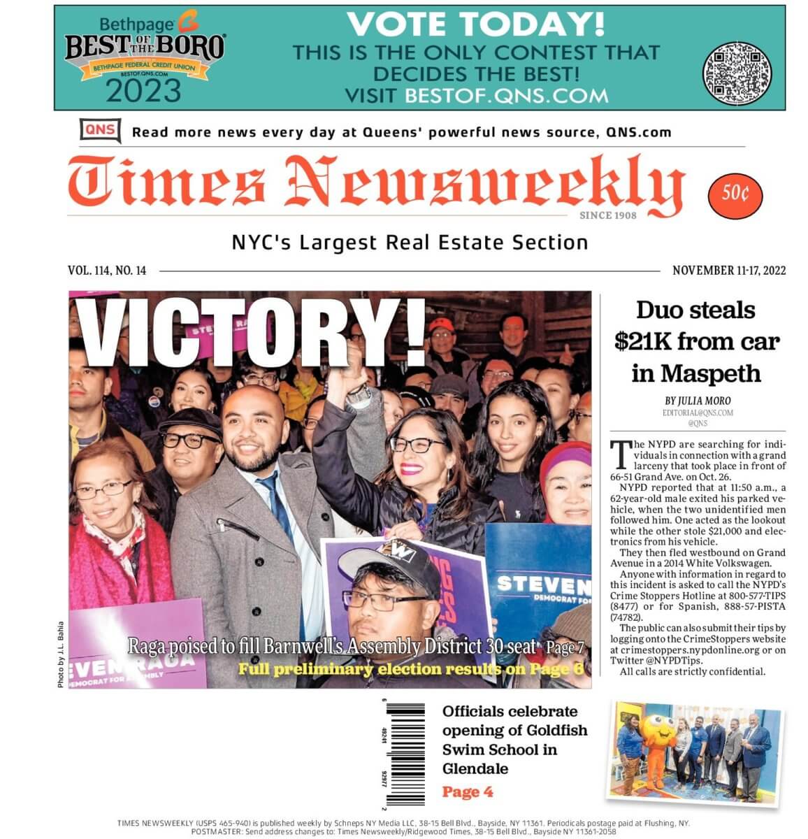 Times Newsweekly News – QNS.com