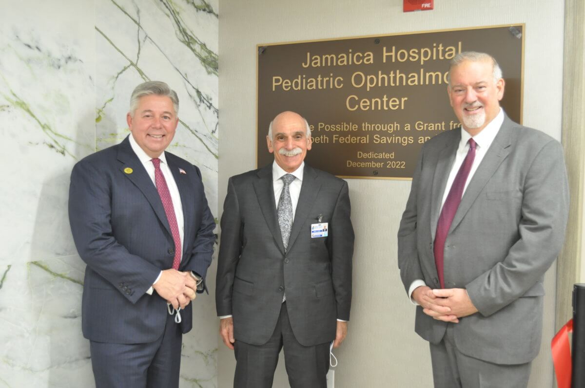 Jamaica Hospital celebrates opening of new Maspeth Federal Savings ...