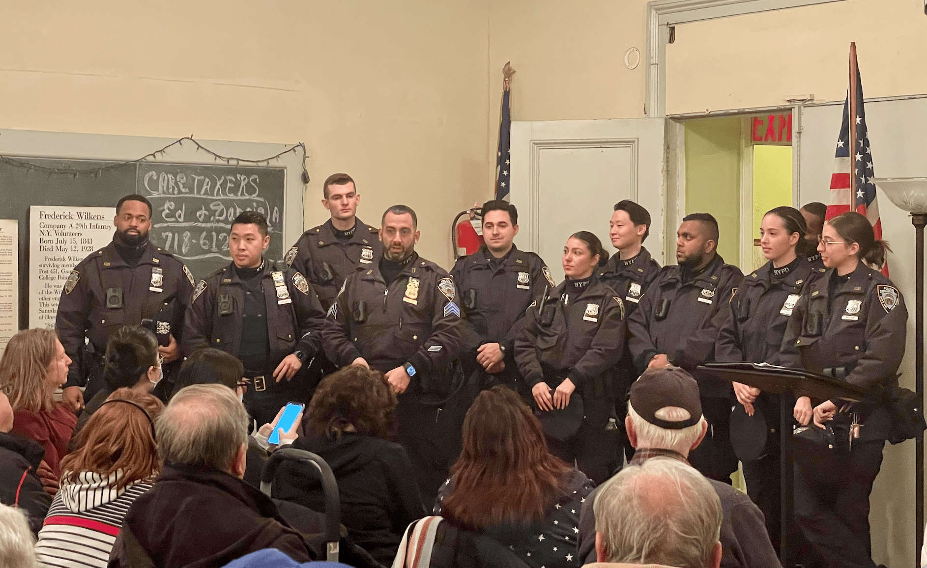 Flushing’s 109th Precinct receives 15 new police officers, announces ‘significant decline in ...