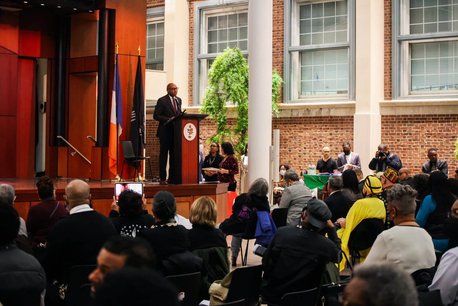 Queens borough president leads Black History Month celebration at Helen ...