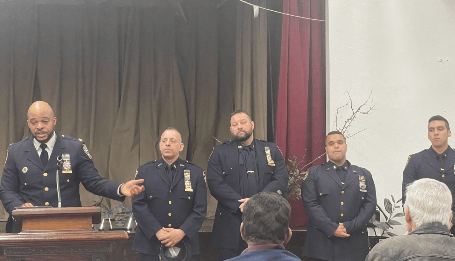 109th Precinct Community Council recognizes four police officers with ...