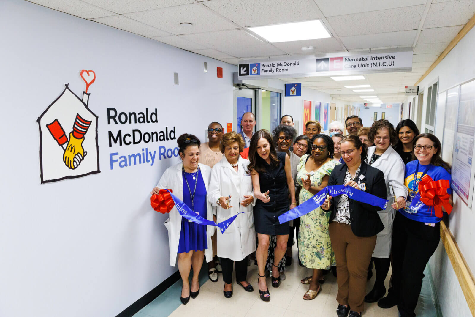 Ronald McDonald House New York opens new family room at Elmhurst ...