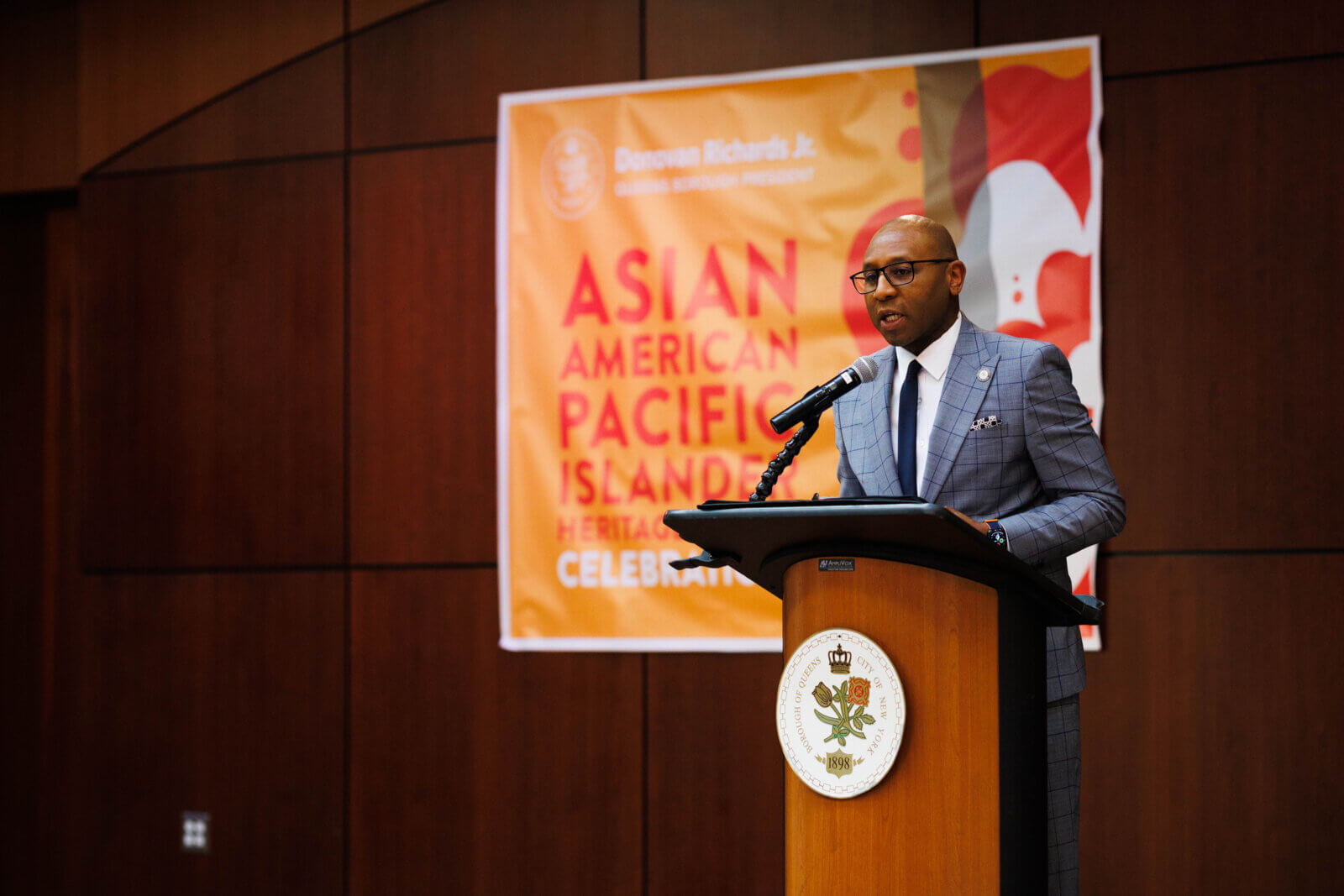 BP Richards leads AAPI Heritage Month celebration at Queens Borough ...