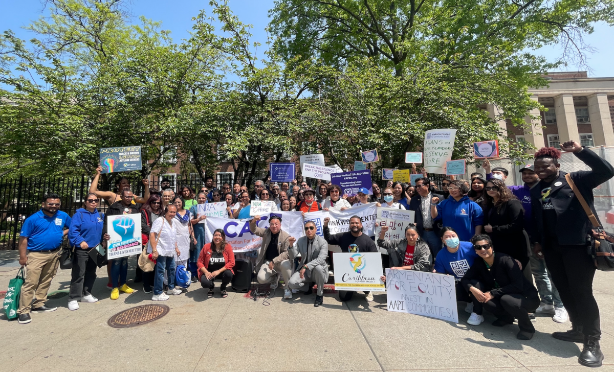 AAPI groups rally at Queens Borough Hall, call for ‘fair, inclusive and ...