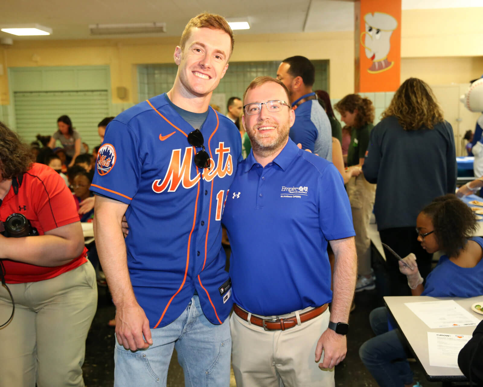 Mets star visits Flushing school to teach students about healthy eating ...