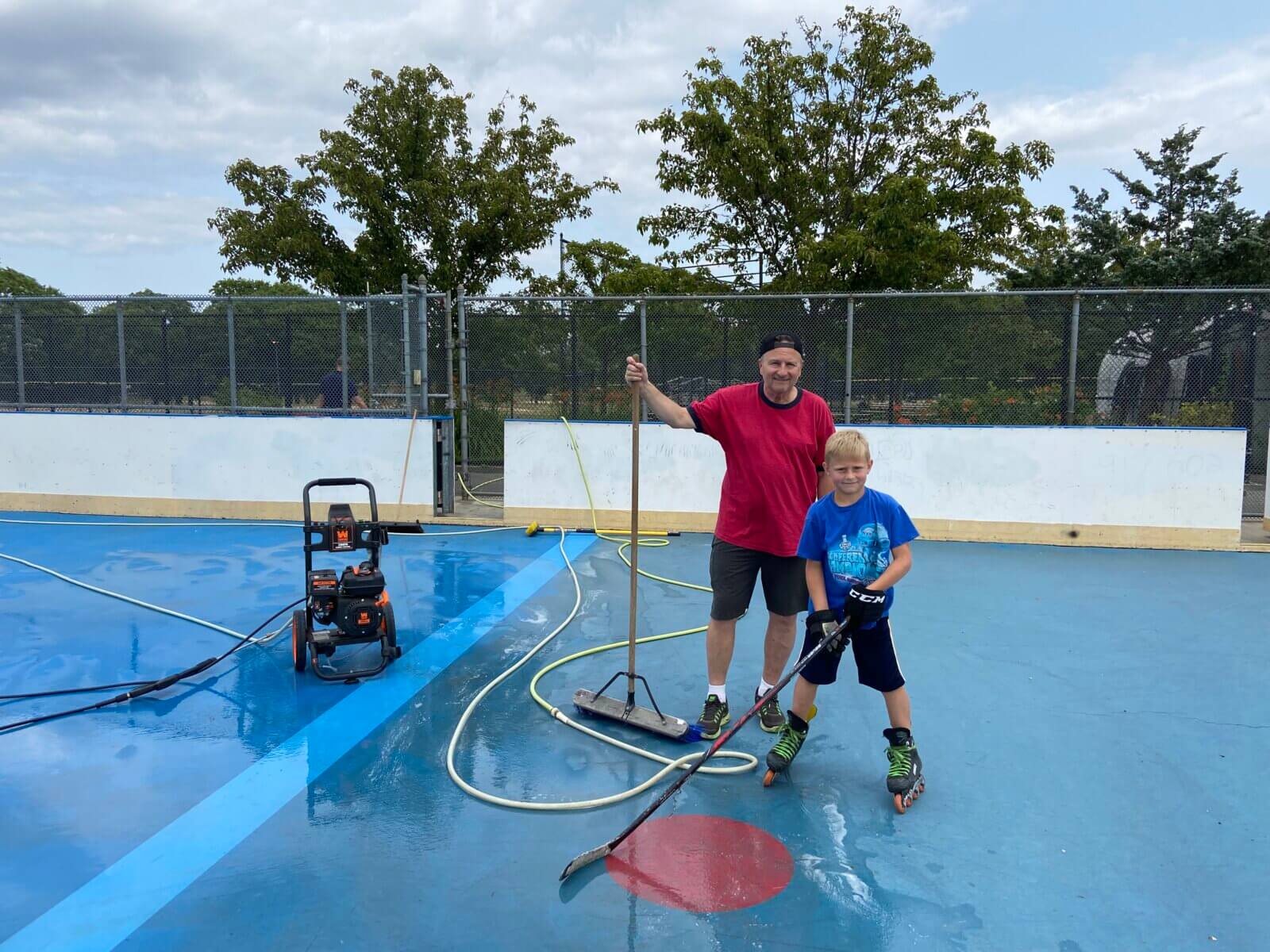 Rolling back into town: Middle Village Players Roller Hockey League ...