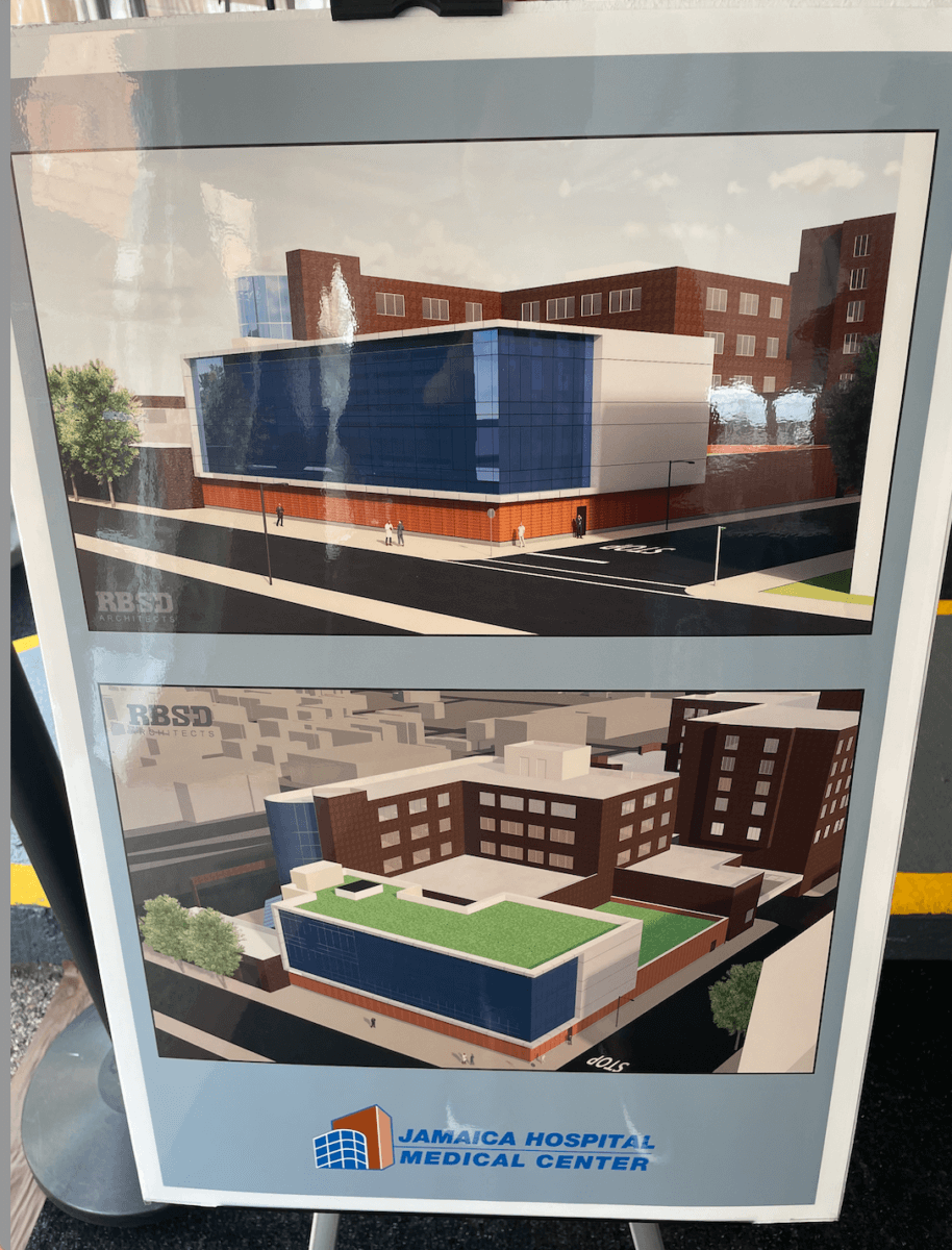 Officials break ground on new Jamaica Hospital emergency department ...