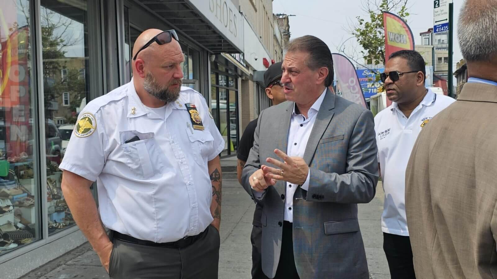 Talking trash: Queens lawmaker leads Department of Sanitation reps on ...