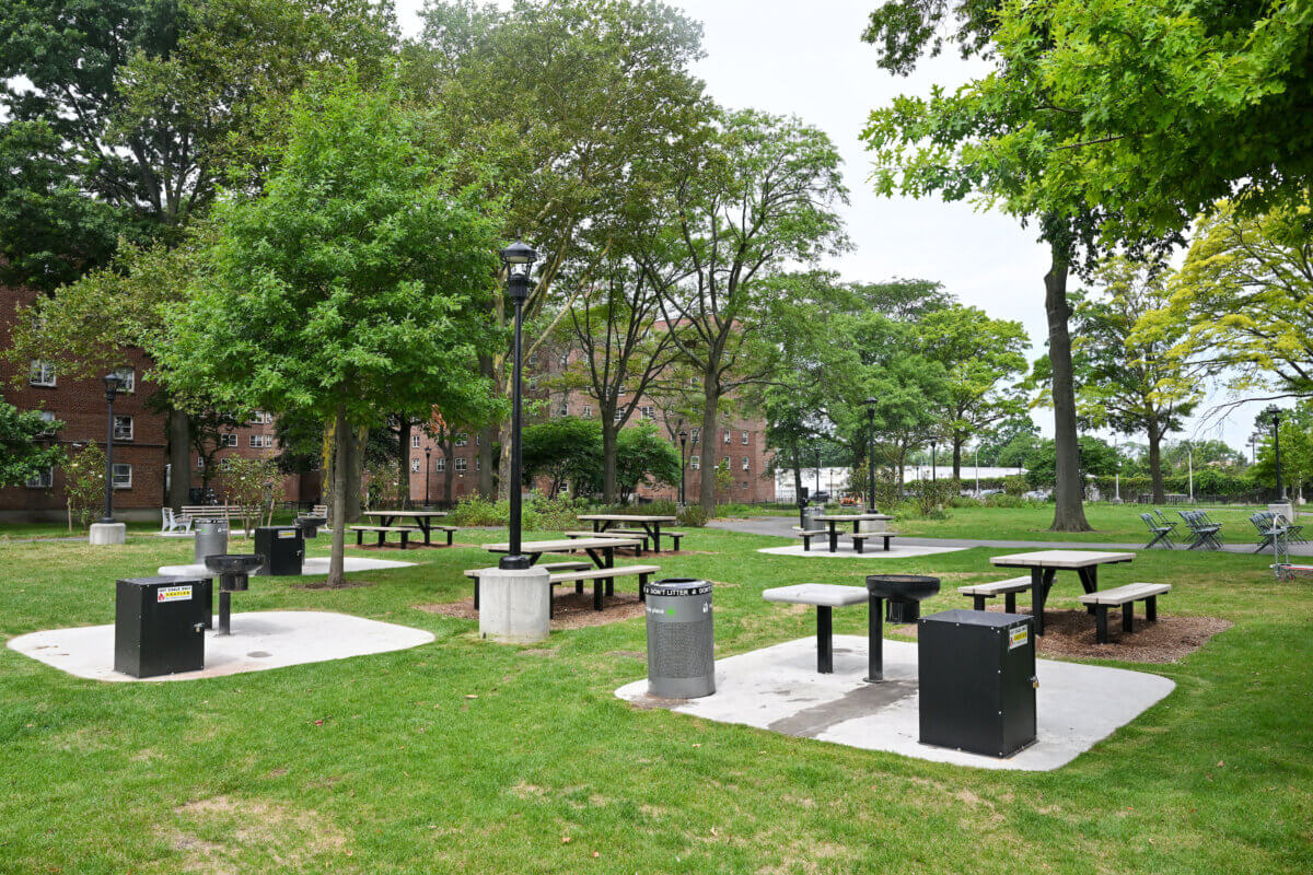 NYC Parks completes playground, open space renovations at Redfern ...