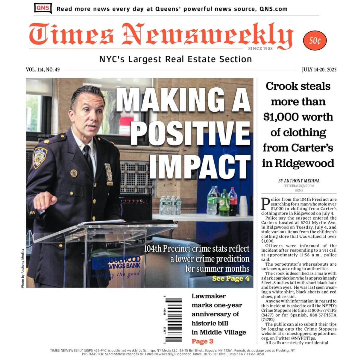 Times Newsweekly News – QNS.com