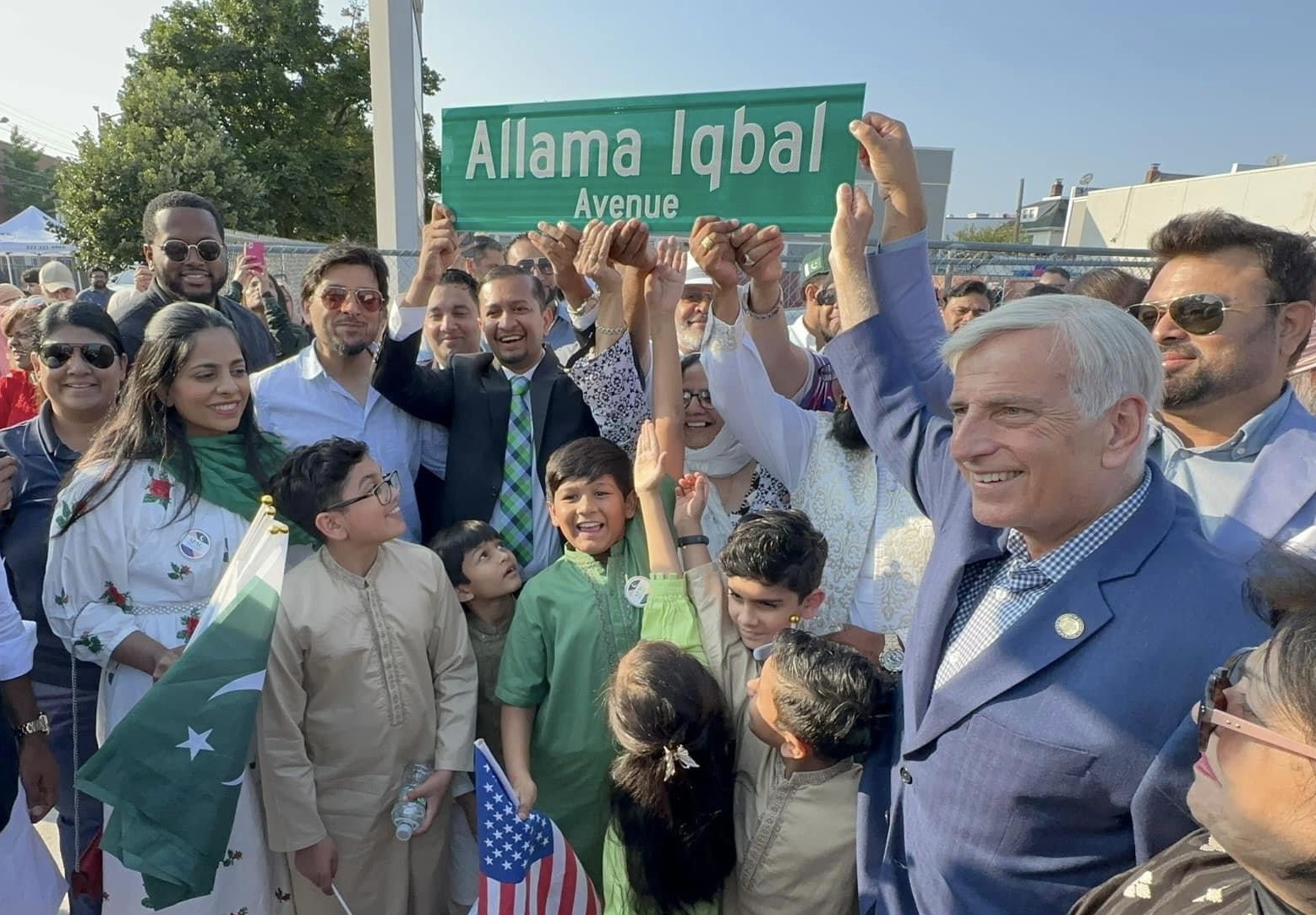 Pakistani American community celebrates street sign unveiling of ...