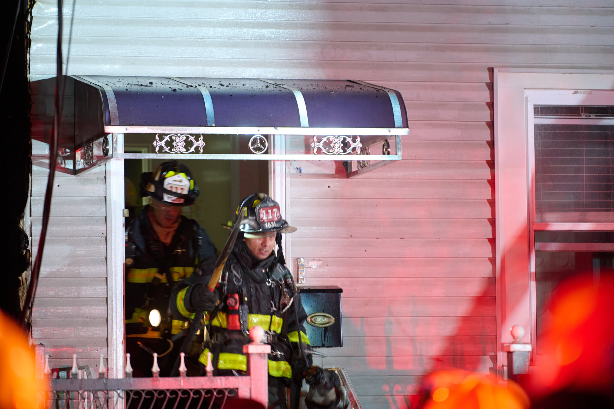 Seven injured in three-alarm Corona fire that left 20 residents ...