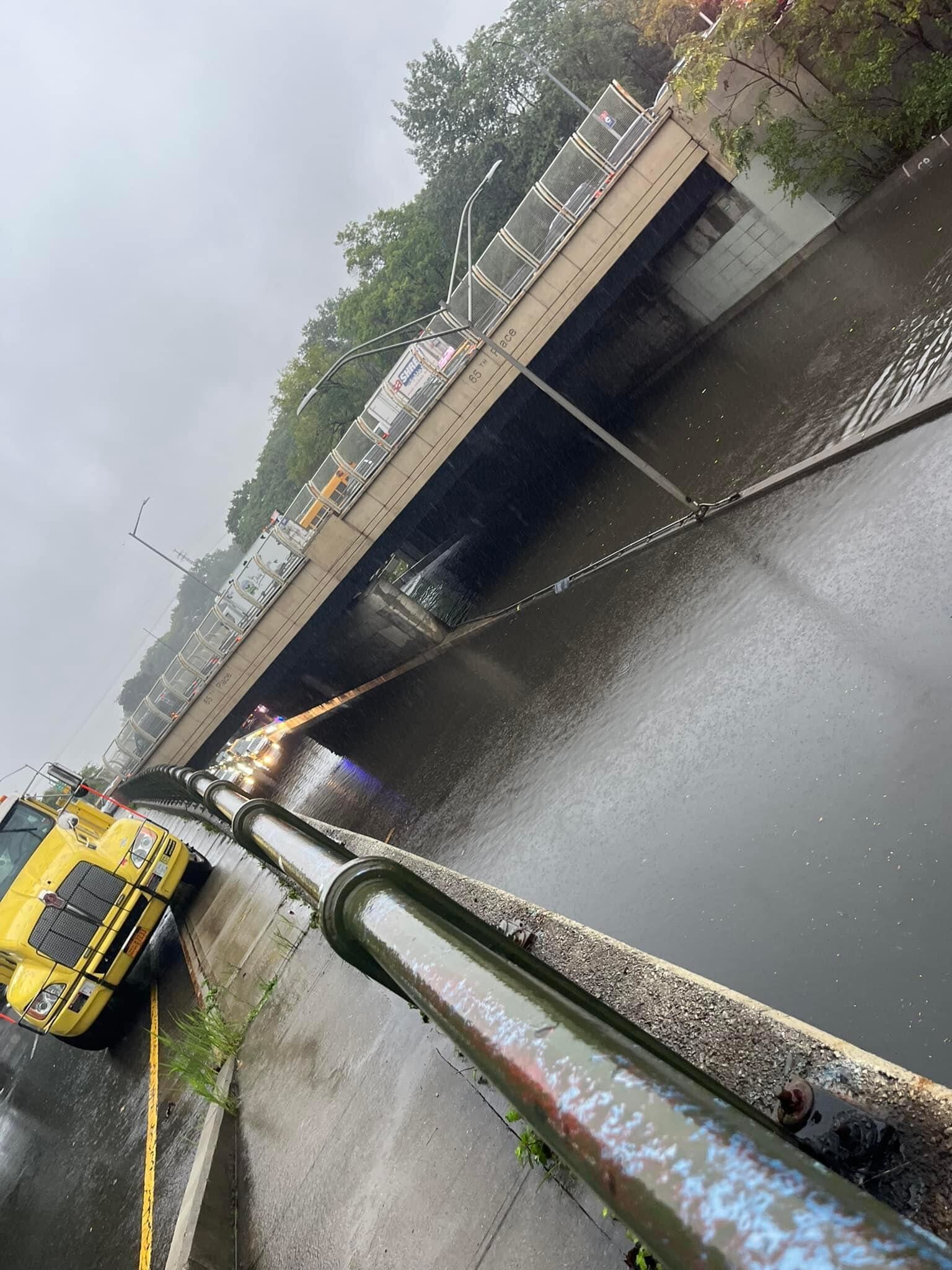 Heavy rain drenches Queens neighborhoods, causing extreme flash ...