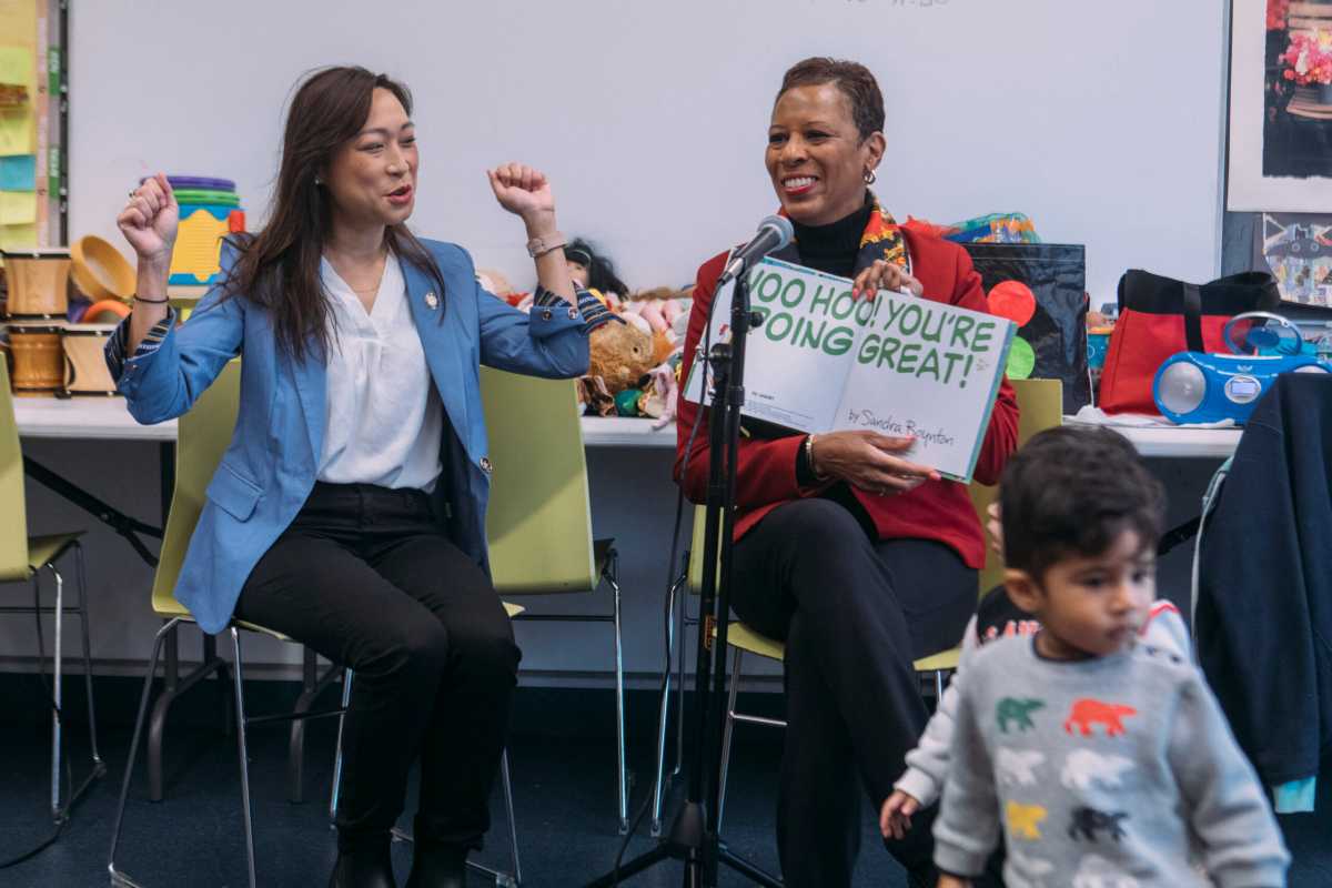 Queens electeds celebrate funding for libraries after budget cut ...