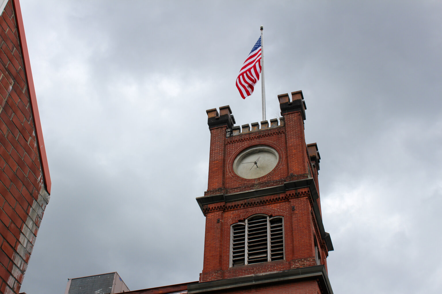 Addabbo helps to bring flag back to historic clock tower on Atlantic ...