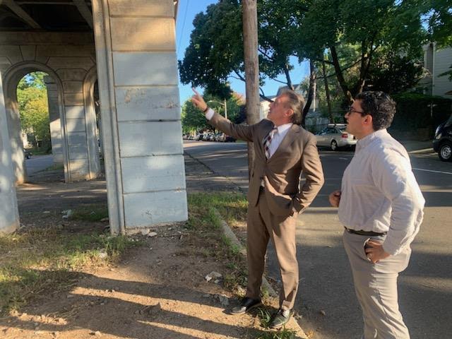 Senator Addabbo tackles trestle troubles in Richmond Hill through multi ...