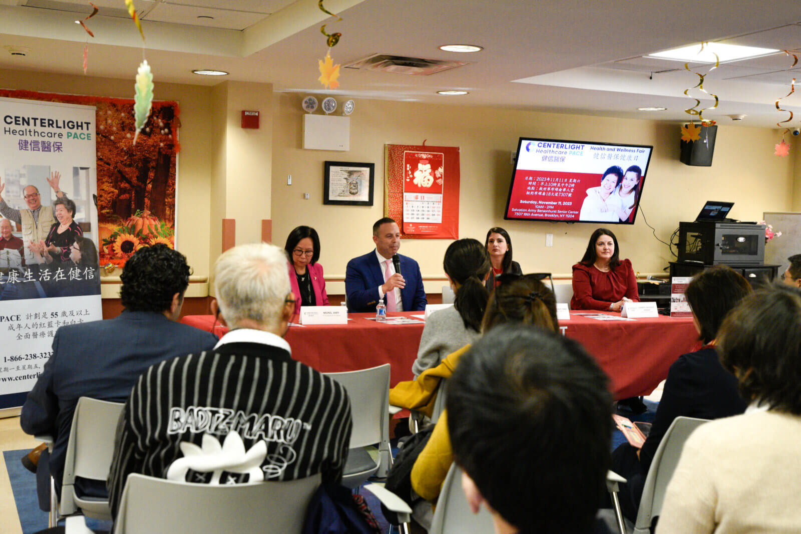 Health care providers gather at CenterLight PACE in Flushing to discuss ...