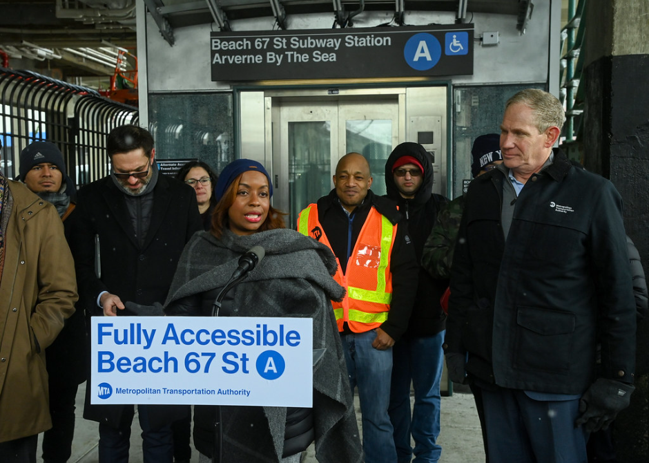Revamp of Beach 67th Street subway station completed in the Rockaways – QNS